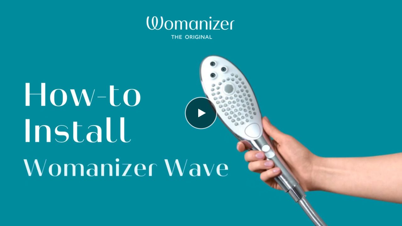 Wave Shower Hose & Shower Arm Mount Set